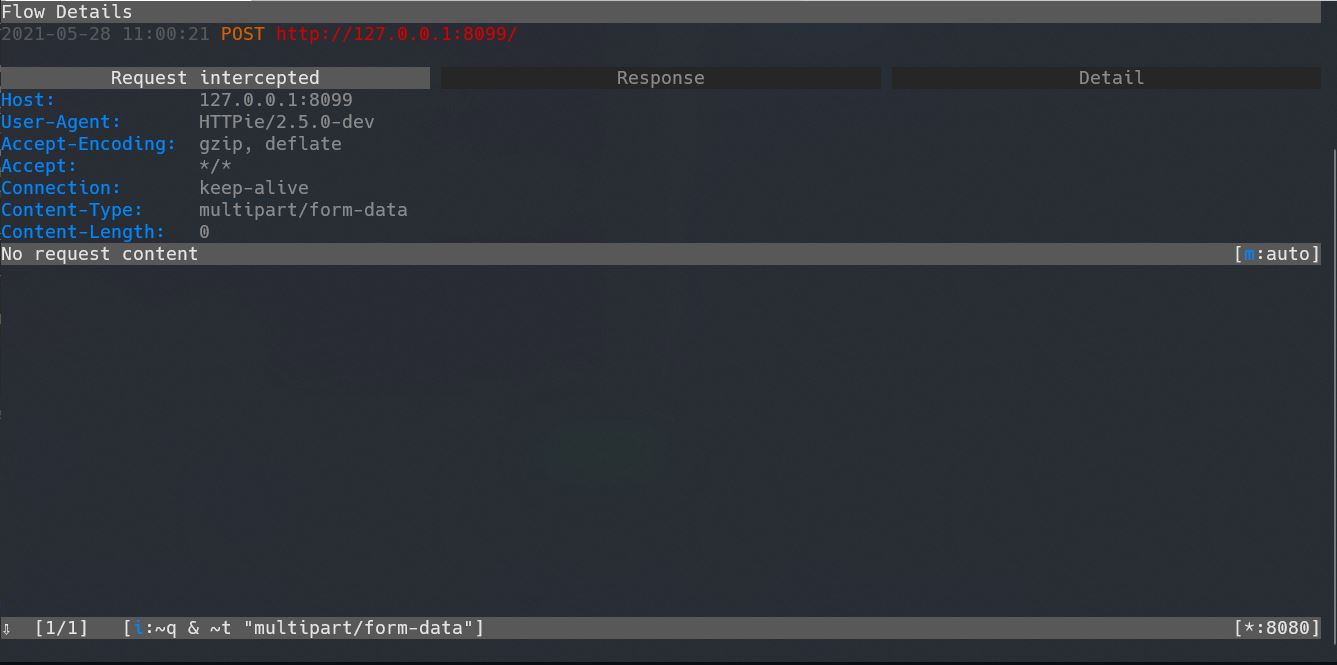Unable to edit multipart/form-data via mitmproxy UI · Issue #4613 · mitmproxy/mitmproxy · GitHub