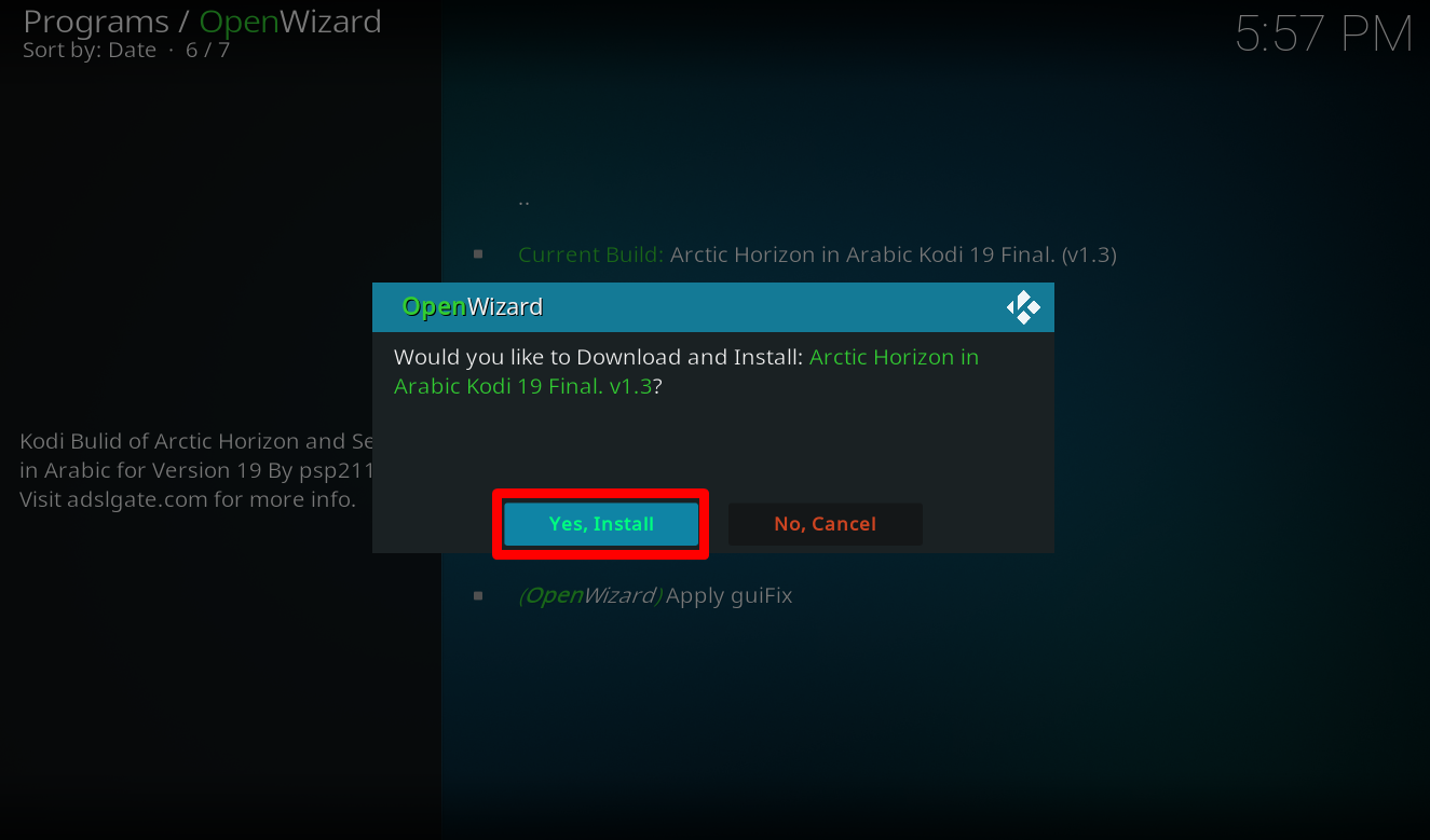 طريقة تثبيت و تفعيل البيلد لكودي 19 · psp2111-ADSLGATE psp2111-ADSLGATE.github.io · Discussion ...