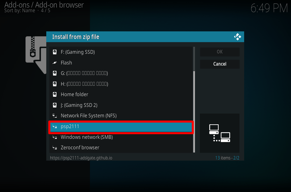 طريقة تثبيت و تفعيل البيلد لكودي 19 · psp2111-ADSLGATE psp2111-ADSLGATE.github.io · Discussion ...