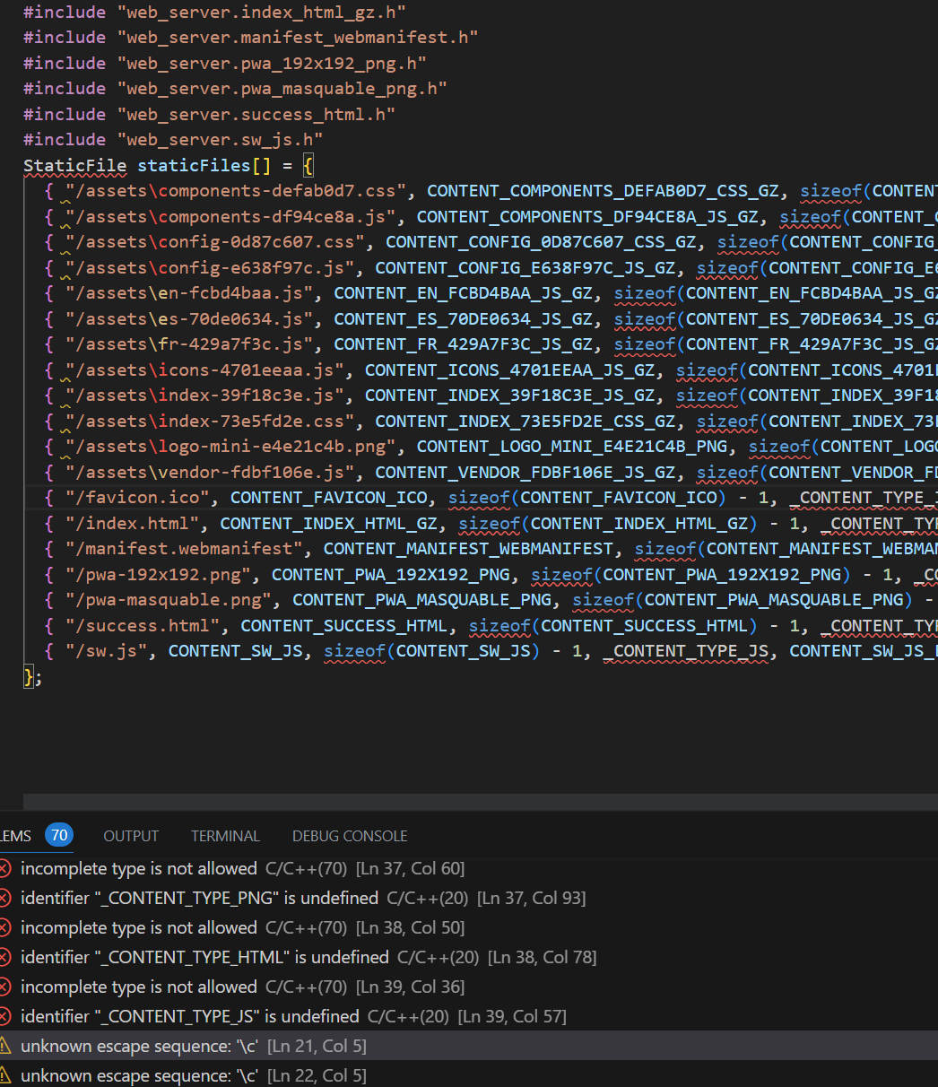 Cannot compile on Windows · Issue #708 · OpenEVSE/openevse_esp32 ...