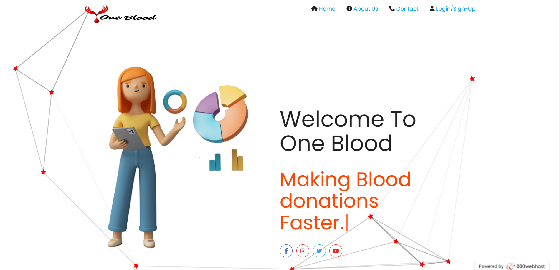 GitHub - dwijgohil24/One-Blood-: One Blood is webapp solution to solve problem related to blood ...