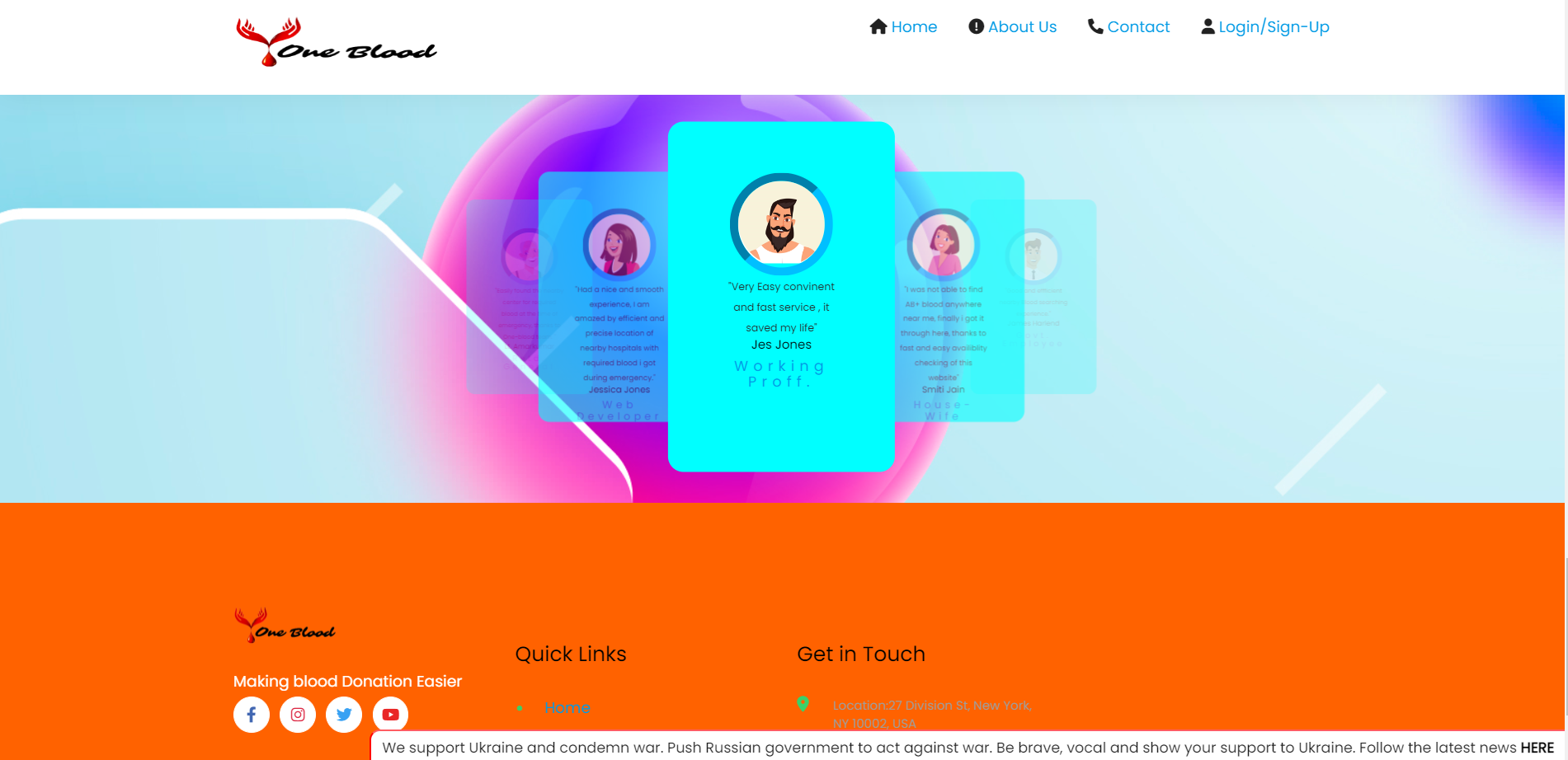 GitHub - dwijgohil24/One-Blood-: One Blood is webapp solution to solve problem related to blood ...