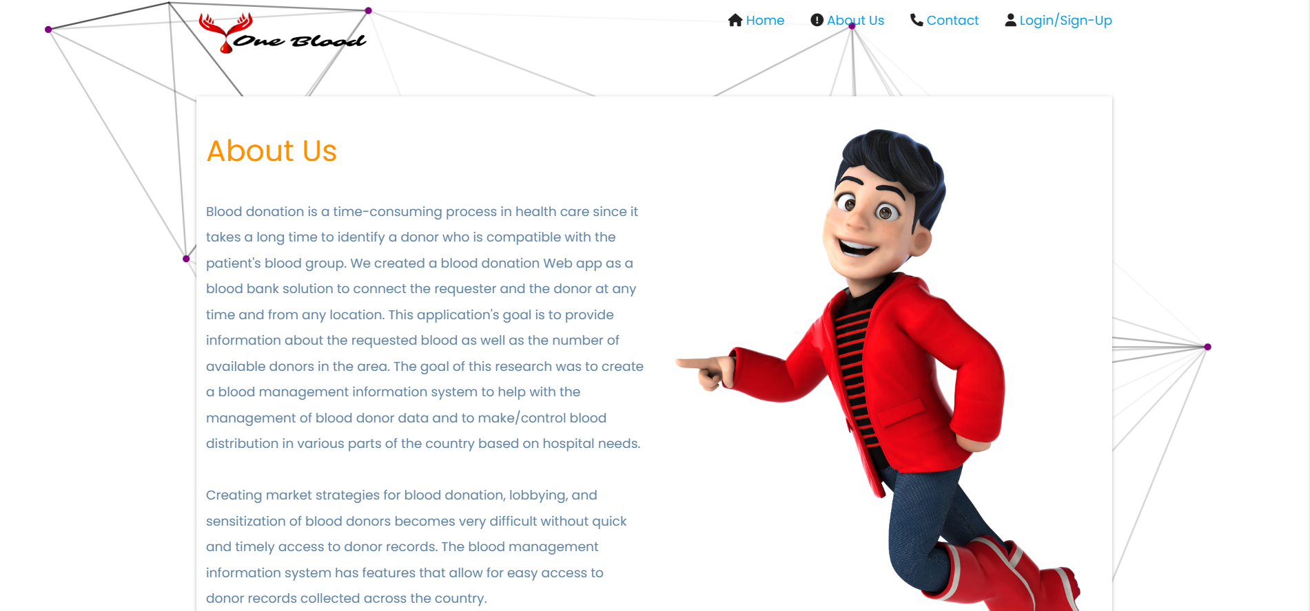 GitHub - dwijgohil24/One-Blood-: One Blood is webapp solution to solve problem related to blood ...