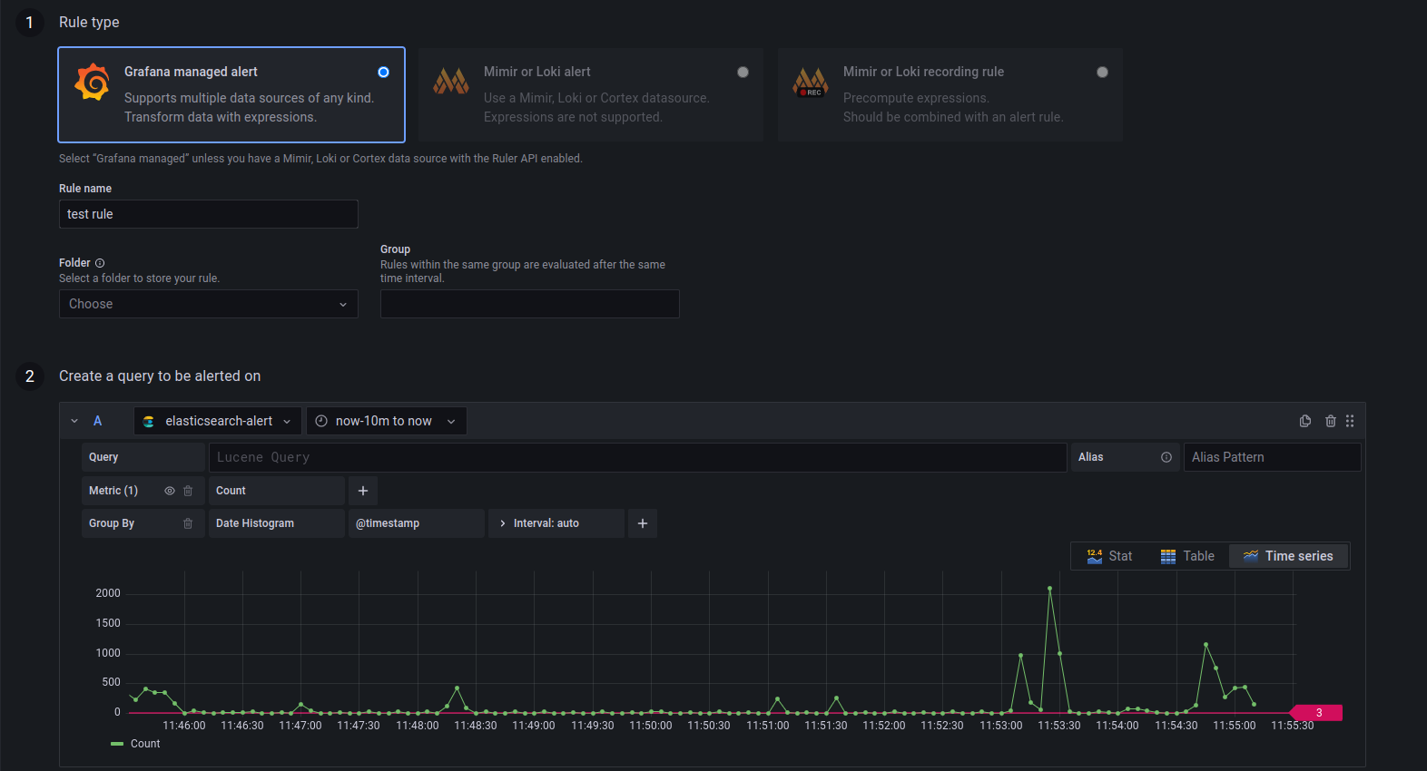 dashboards and alerts that share same elasticsearch datasource displays "No Data" · Issue #50528 ...