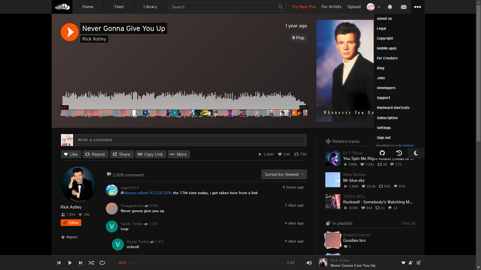 GitHub - michioxd/sounddark: A Chromium extension to get better Dark ...