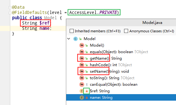 [BUG] Field names starting with $ cannot be recognized by @Data · Issue #2075 · projectlombok ...