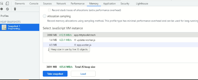 [Feature] Maximum memory usage · Issue #249 · httptoolkit/httptoolkit · GitHub