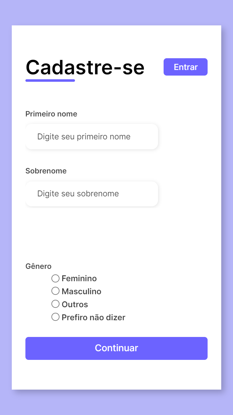 GitHub - gleicekelly13/formulario-de-cadastro-1: Projeto criado com o ...