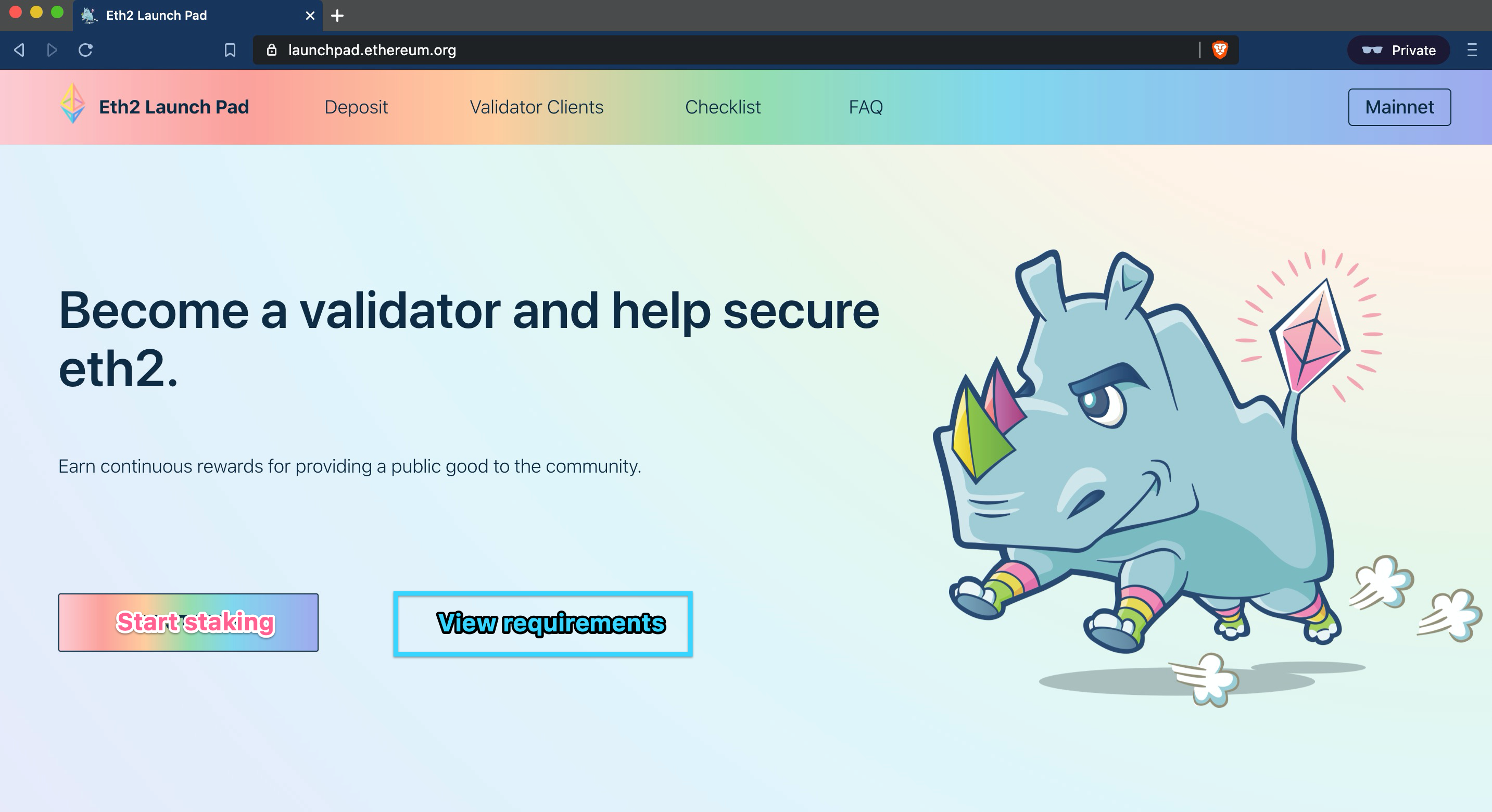 Provide secondary callout on homepage hero · Issue #323 · ethereum/staking-launchpad · GitHub