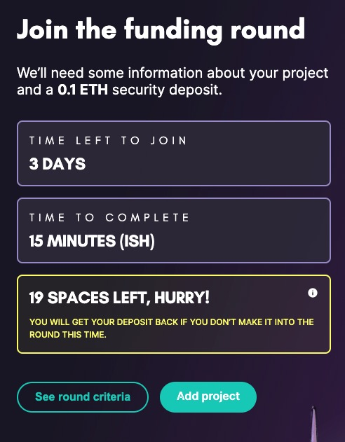 JoinLanding data fetching bug · Issue #227 · ethereum/clrfund · GitHub