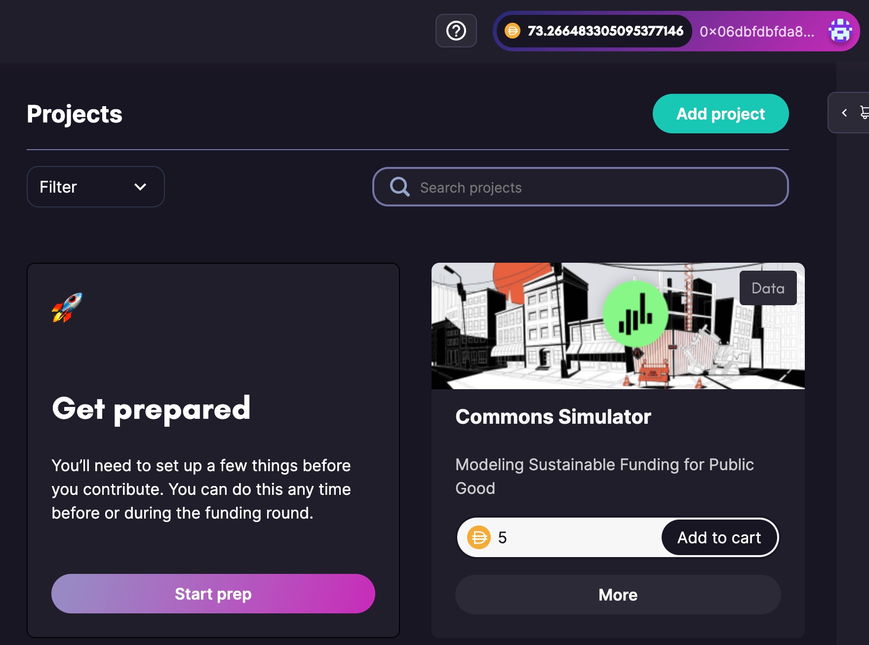 Truncate native token balance in WalletWidget · Issue #327 · ethereum/clrfund · GitHub