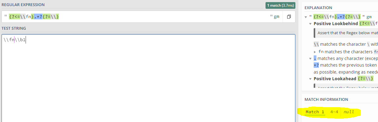 Positive lookahead and non greedy quantifier issue · Issue #468 · mrabarnett/mrab-regex · GitHub