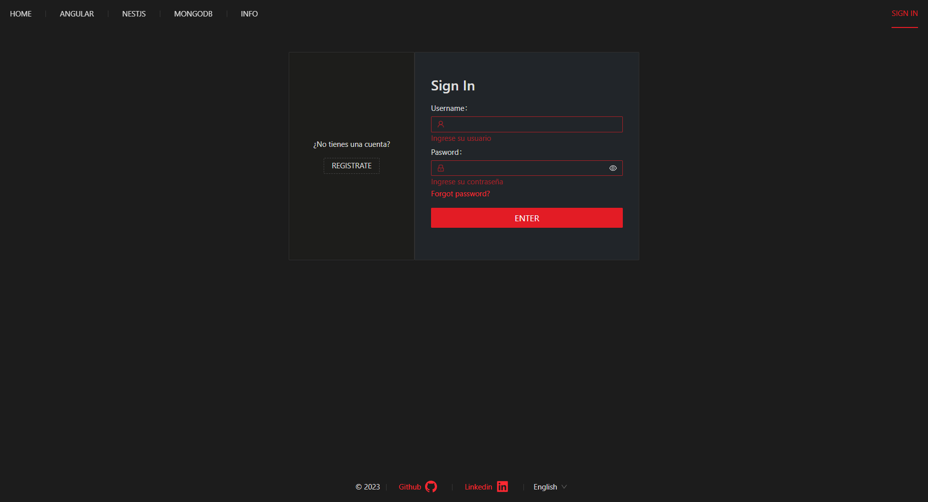 Github Hnslopeznestjs Mongodb Angular Este Proyecto Originalmente Consistía En Una