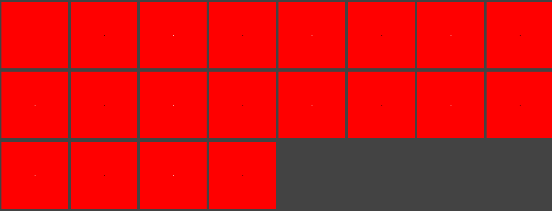 Saving a GIF with multiple similar frames outputs GIF with single frame ...