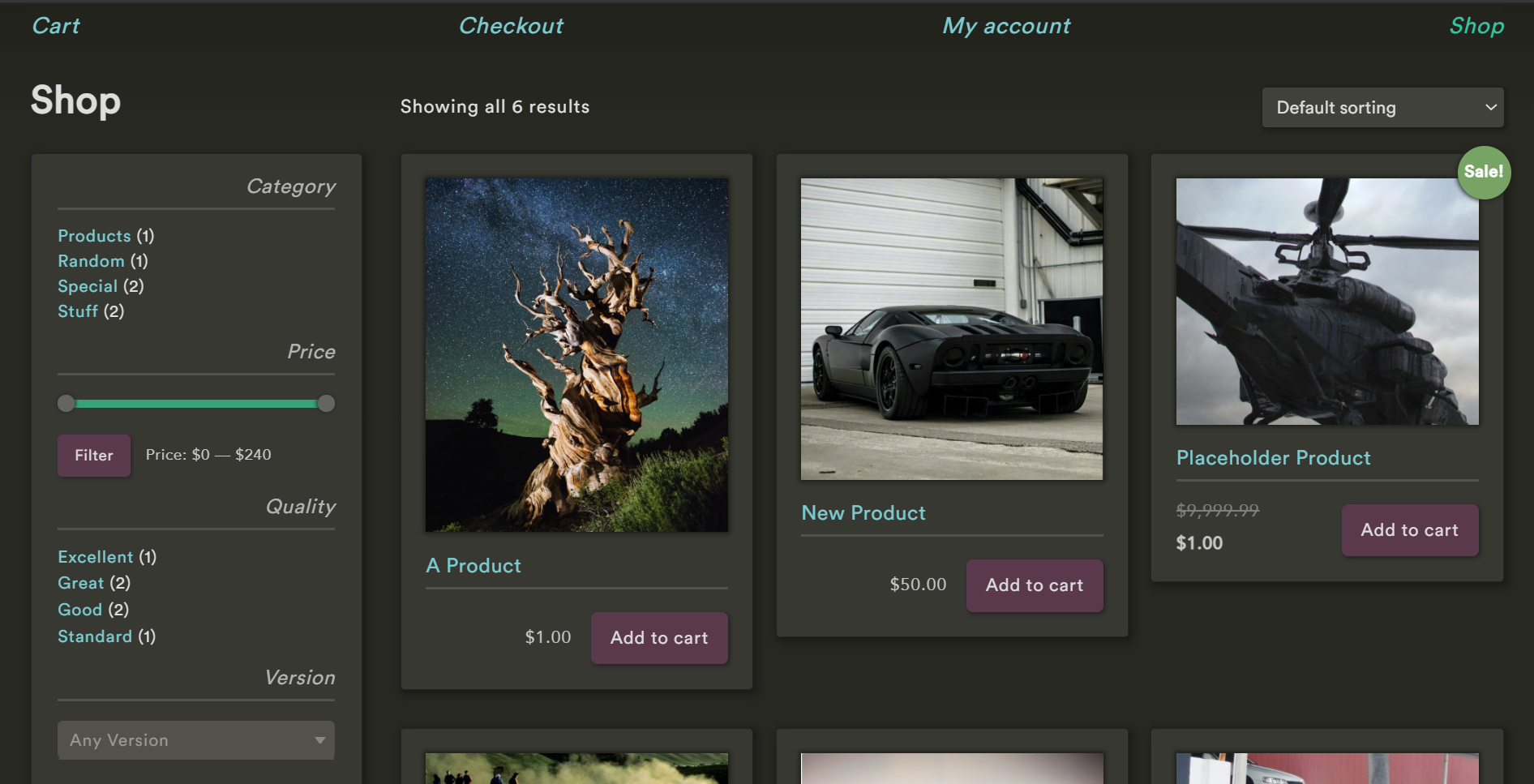 GitHub - archaion/WooCommerce-Themes: Contains one feature-complete Wordpress dropshipping site ...
