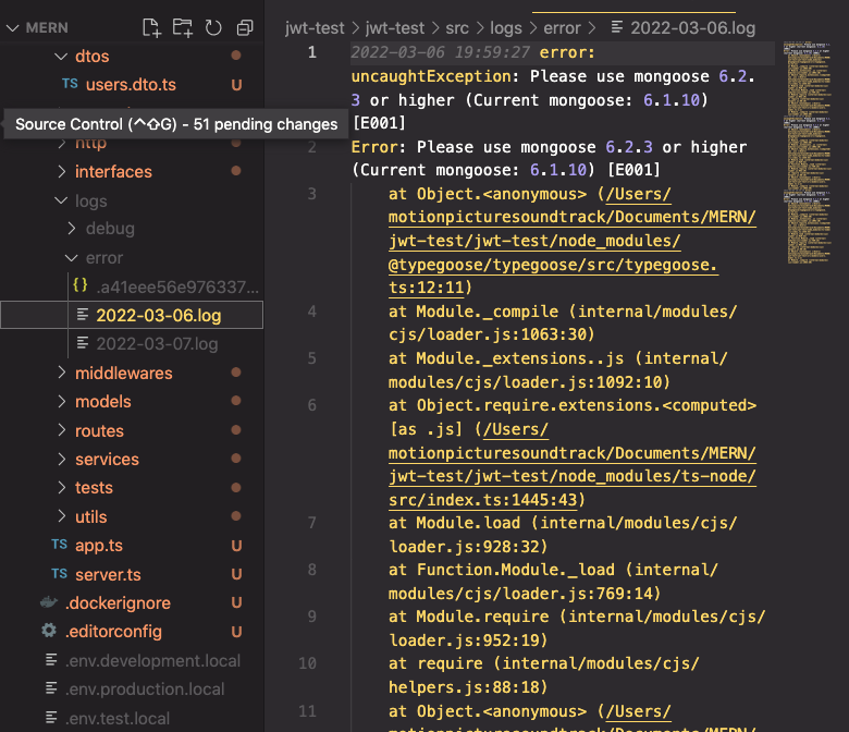 Cannot even start the project · Issue #147 · ljlm0402/typescript-express-starter · GitHub