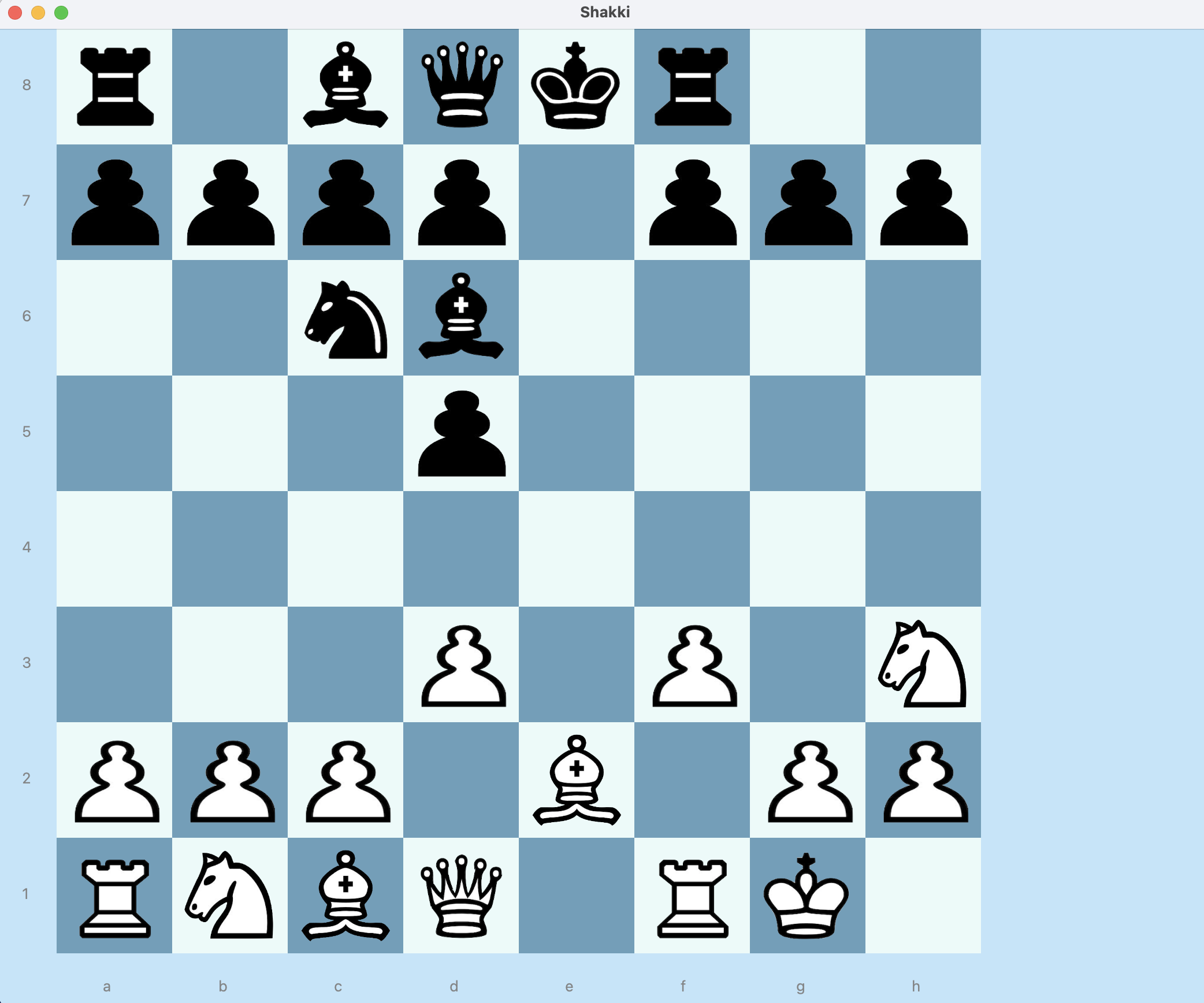 GitHub - Saukka/Shakki: Shakkiohjelmani Helsingin yliopiston ...
