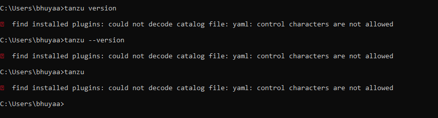 Tanzu Community Edition Management Cluster creation fails for Windows and Docker · Issue #5068 ...