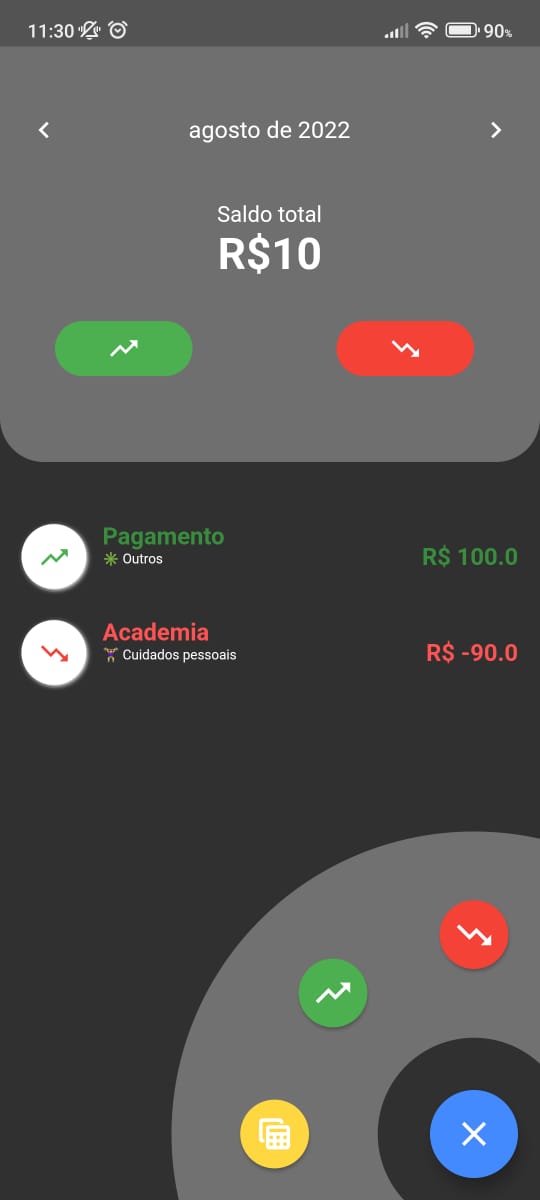 GitHub - charlicastelli/Financas