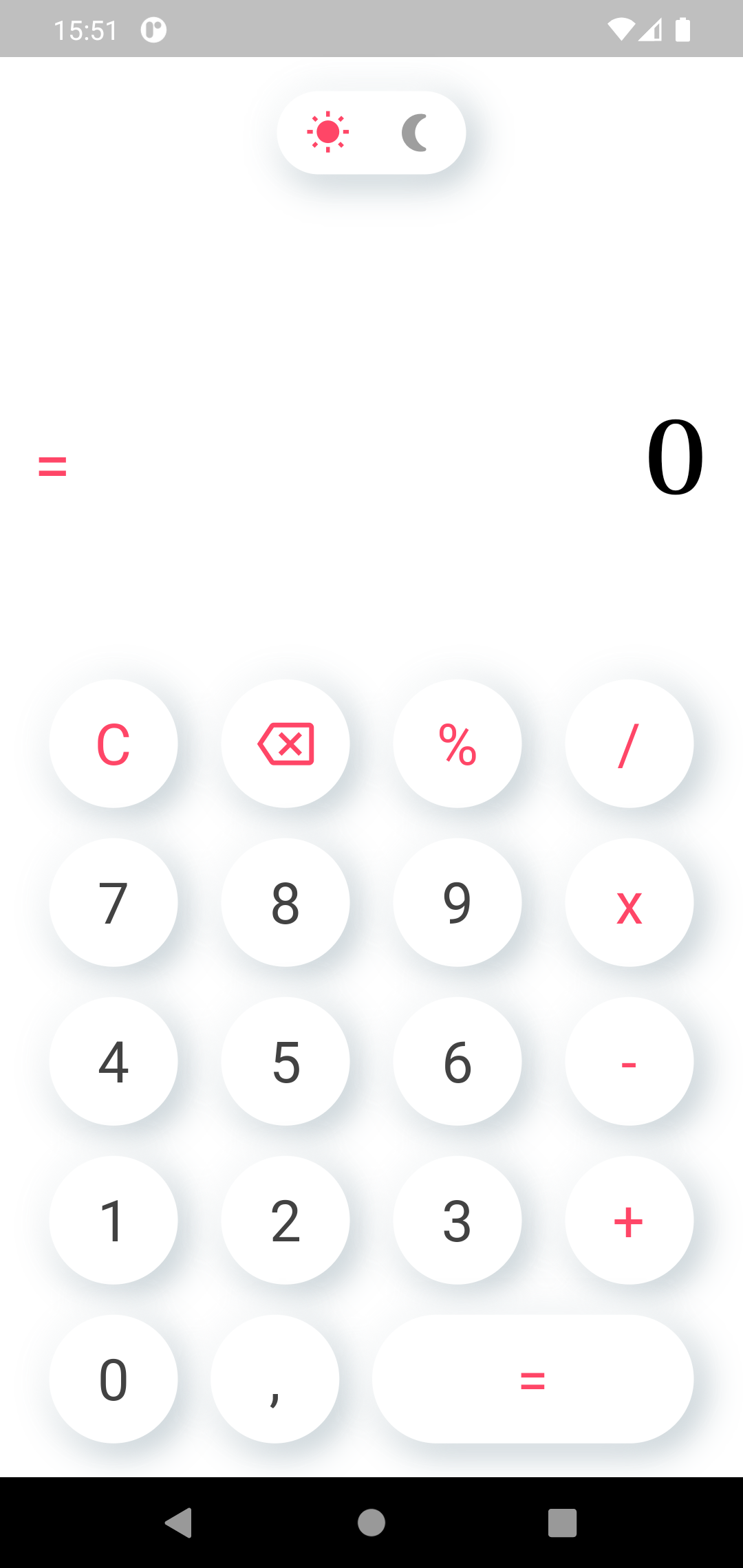 GitHub - charlicastelli/calculator