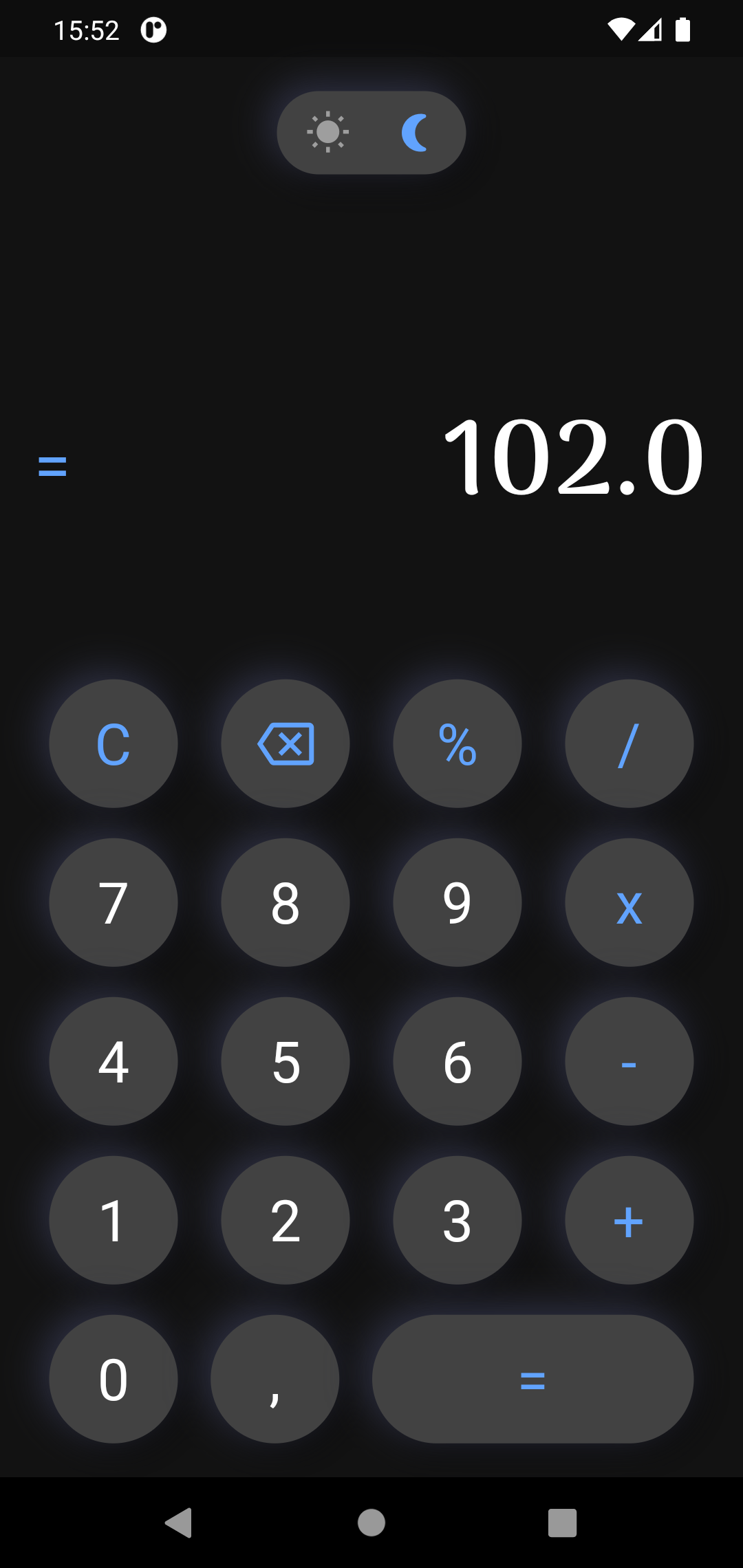 GitHub - charlicastelli/calculator