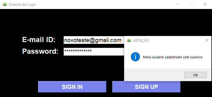 GitHub - charlicastelli/login_python: Sistema de login com interface