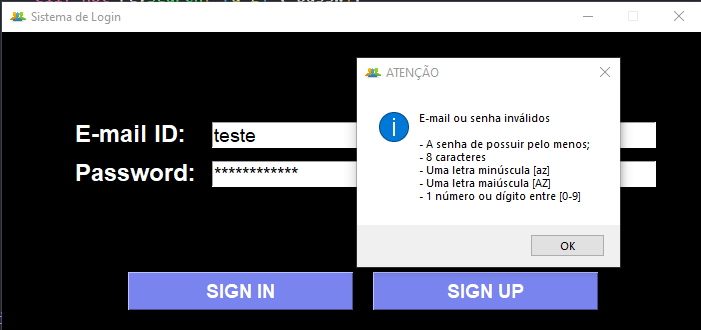 GitHub - charlicastelli/login_python: Sistema de login com interface