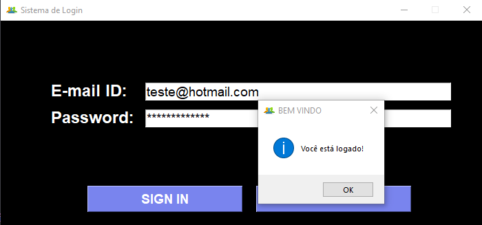 GitHub - charlicastelli/login_python: Sistema de login com interface