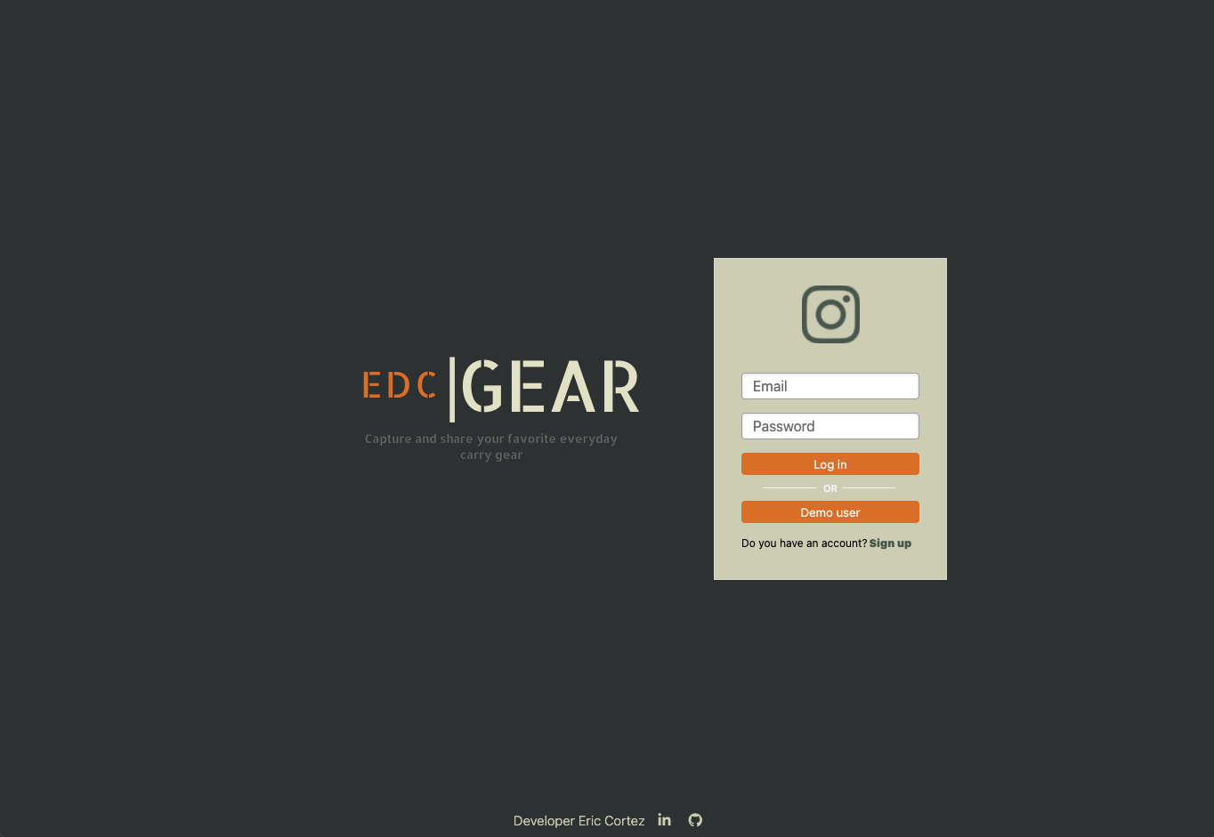 GitHub - Eric-Cortez/edcGear: Capstone-solo-project