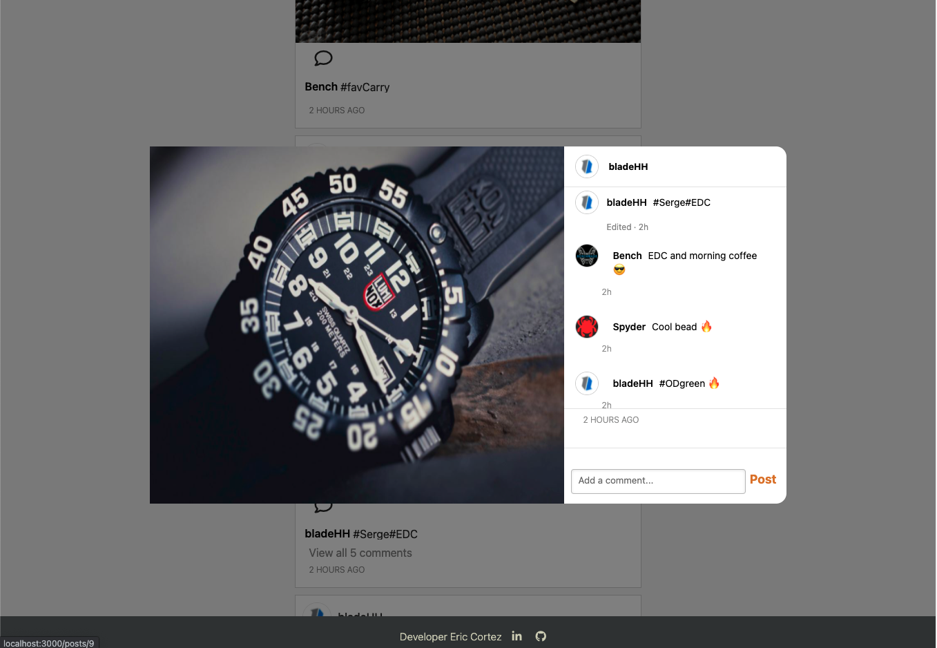 GitHub - Eric-Cortez/edcGear: Capstone-solo-project