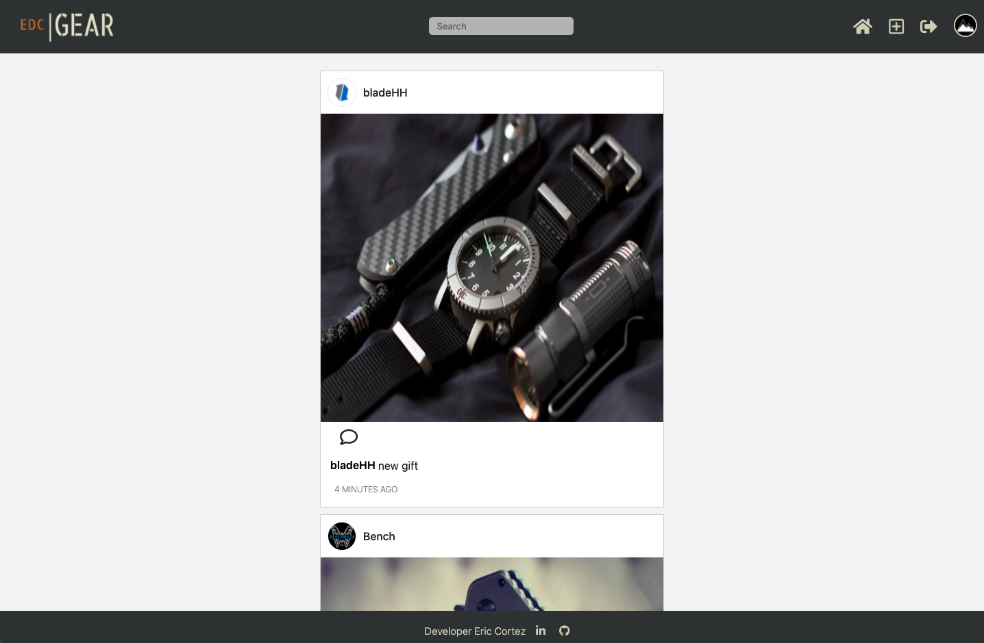 GitHub - Eric-Cortez/edcGear: Capstone-solo-project