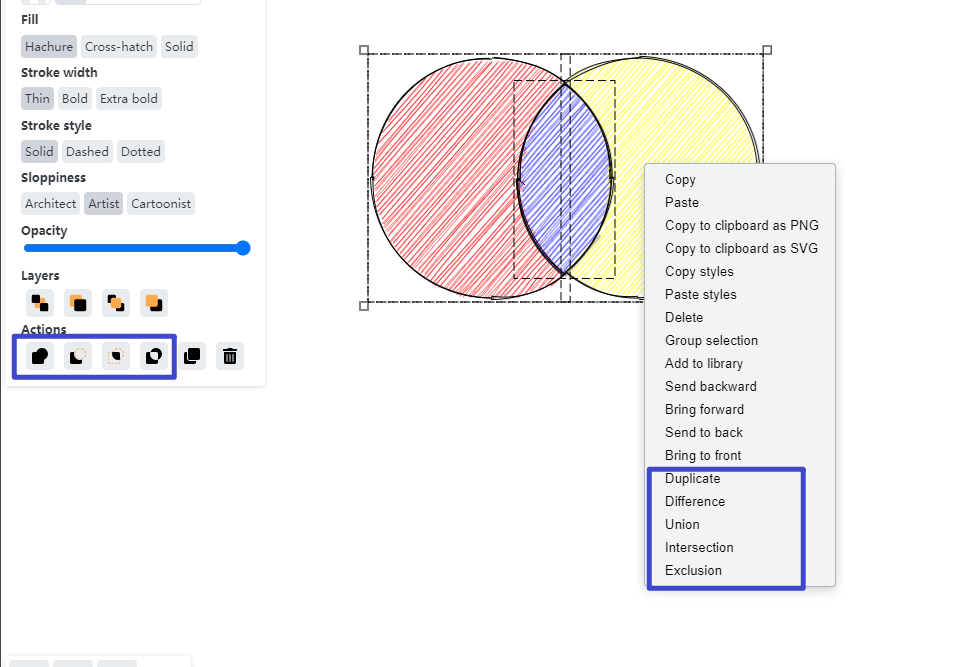 Boolean opreation on shapes · Issue #586 · zsviczian/obsidian-excalidraw-plugin · GitHub
