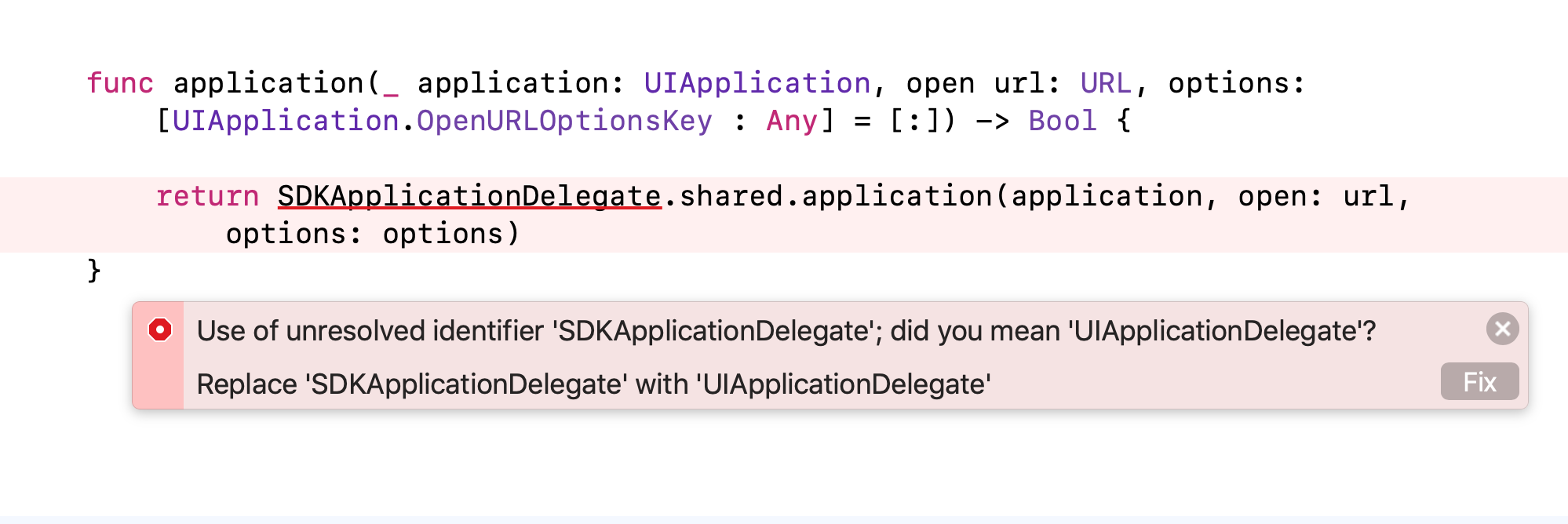Build Issue With Latest Fbsdk Swift · Issue 439 · Facebookarchivefacebook Swift Sdk · Github