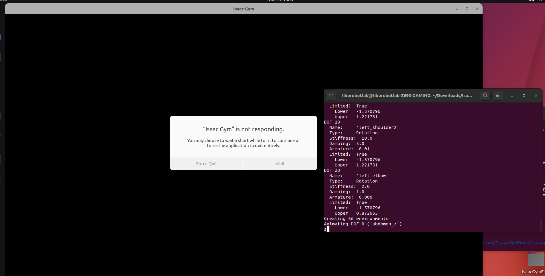 I can not disply on IsaacGym · Issue #67 · isaac-sim/IsaacGymEnvs · GitHub