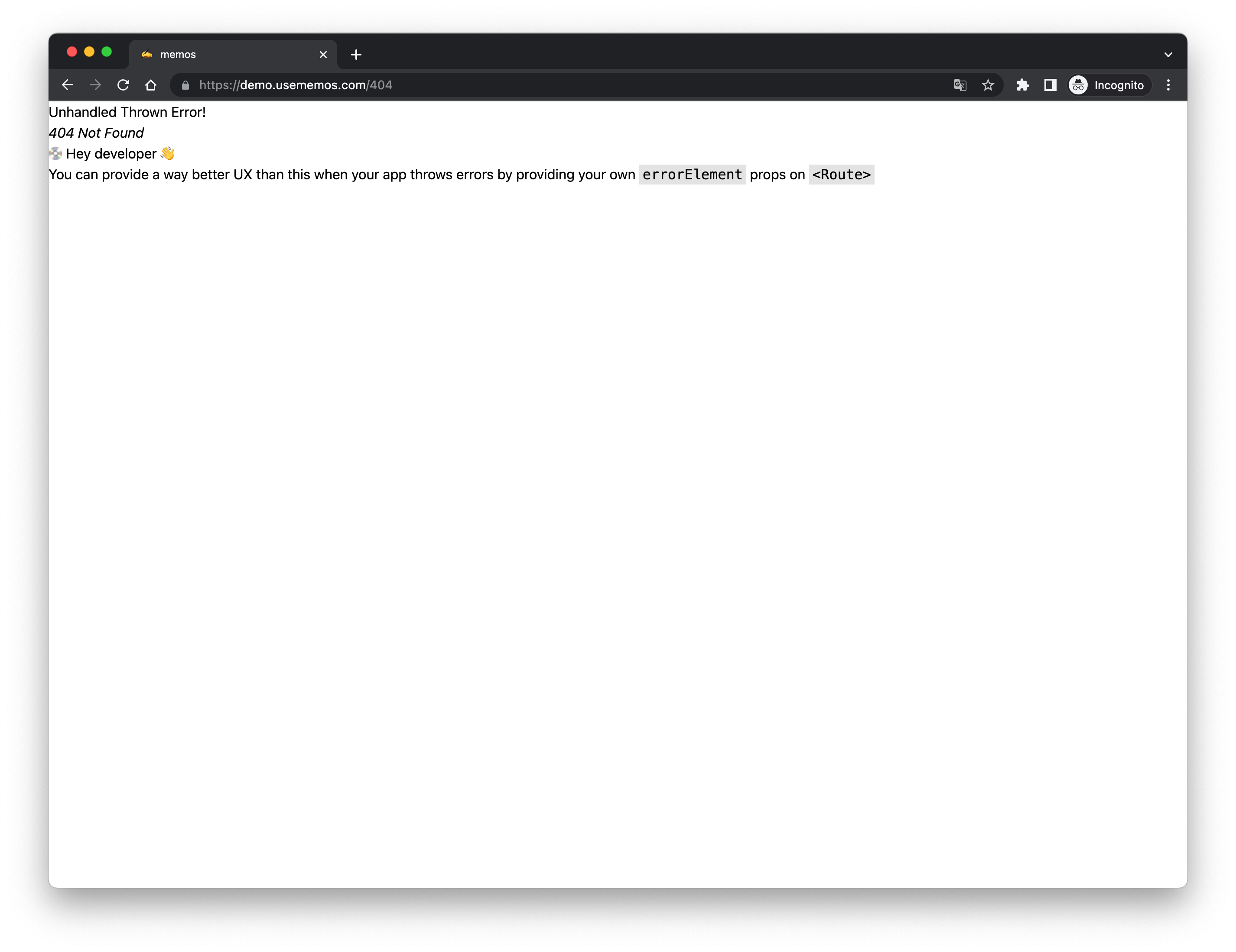 Improve 404 Page design · Issue #1078 · usememos/memos · GitHub