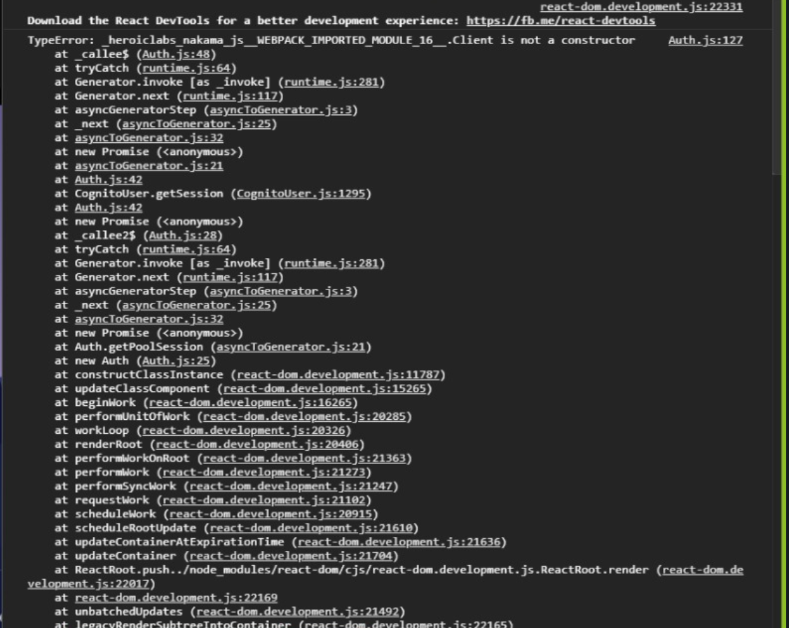 Error importing nakamajs · Issue #81 · heroiclabs/nakama-js · GitHub