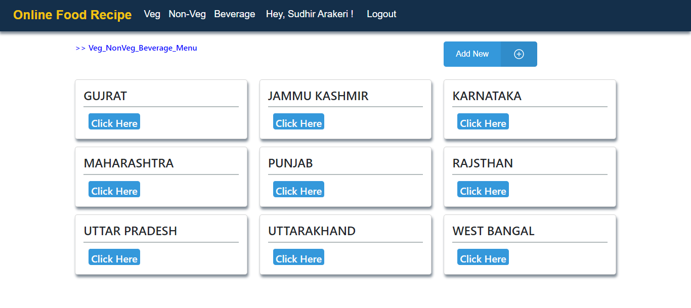 GitHub - sudhirarakeri/Online-Food-Receipe: Online Food Recipe Website ...