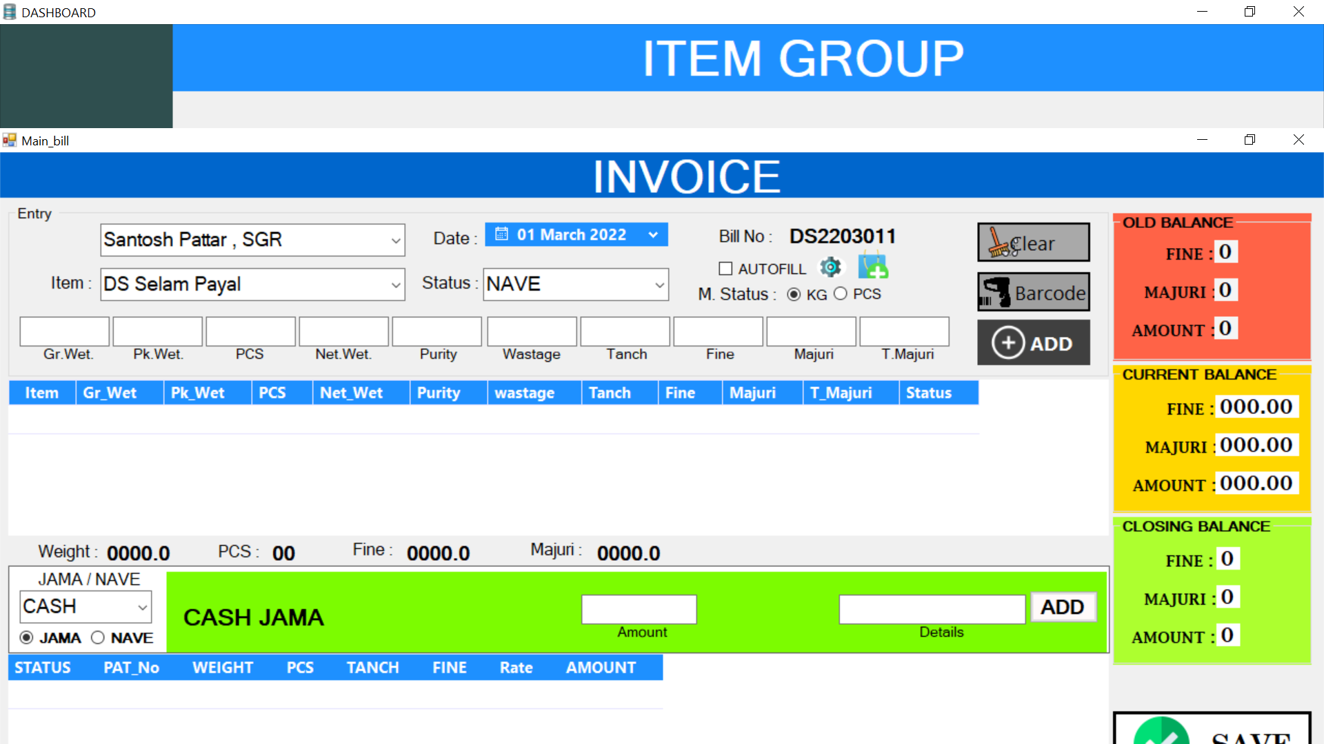 GitHub - sbgorwade1008/Jewellery-Billing-and-Inventory-Management