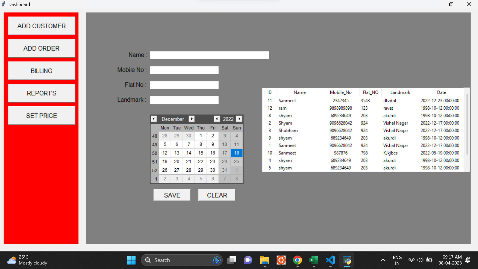 GitHub - sbgorwade1008/Laundry-Management