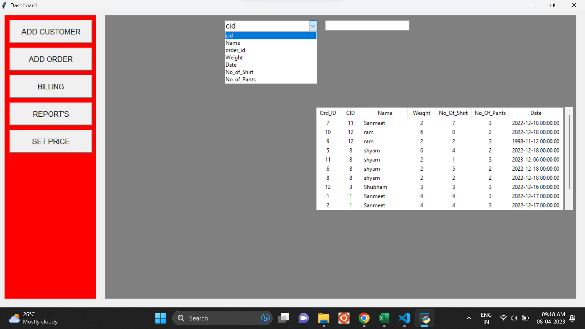 GitHub - sbgorwade1008/Laundry-Management