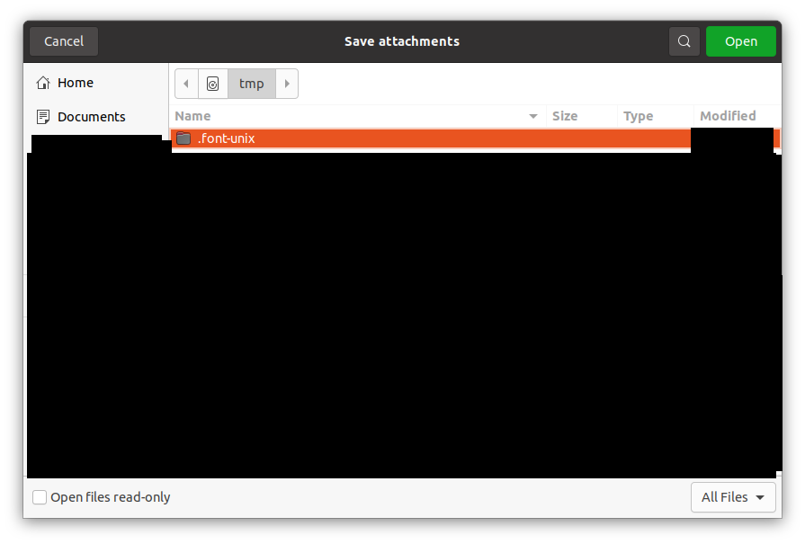 Linux/snap cannot open or save attachments · Issue #7604 ...