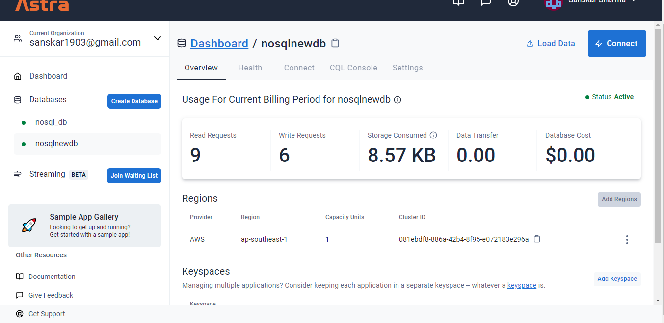 [HW] Sanskar · Issue #127 · datastaxdevs/workshop-introduction-to-nosql · GitHub