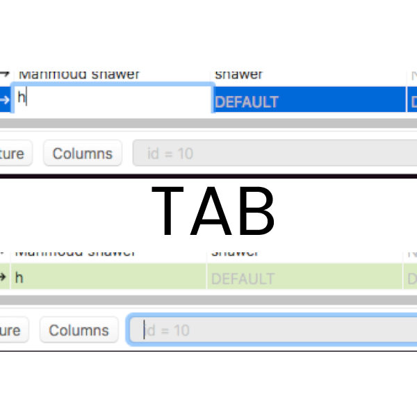 Using TAB & SHIFT+TAB in tables · Issue #260 · TablePlus/TablePlus · GitHub