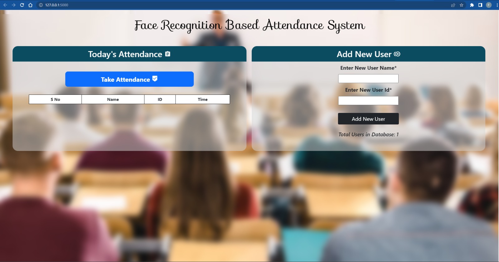 GitHub - overthinker910/Attendance-system