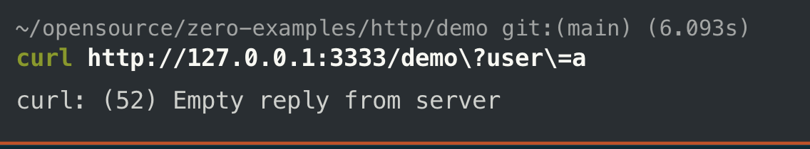 timeout work, but get empty response · Issue #2700 · zeromicro/go-zero · GitHub