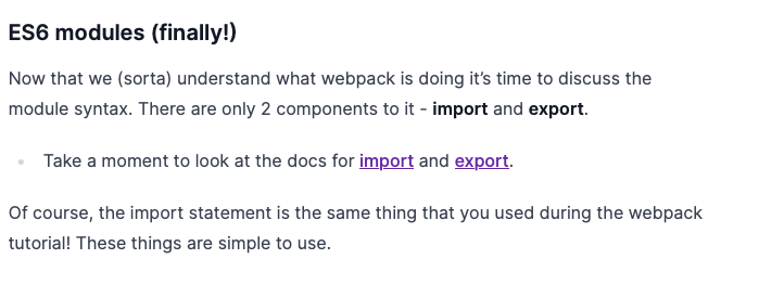 JavaScript: Add section about default exports to modules · Issue #25873 · TheOdinProject ...