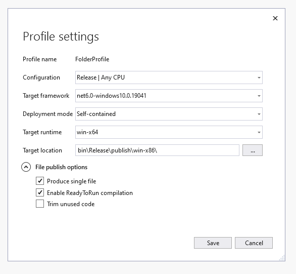 Publishing new MAUI Blazor app fails for win-x64 on Windows 10 using net6.0-windows-10.0.19041 ...
