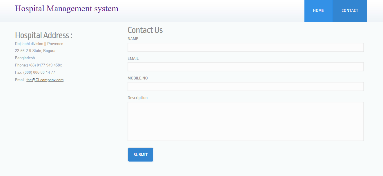 GitHub - LIMON-714/CL-hospital-management-system: this sis php project