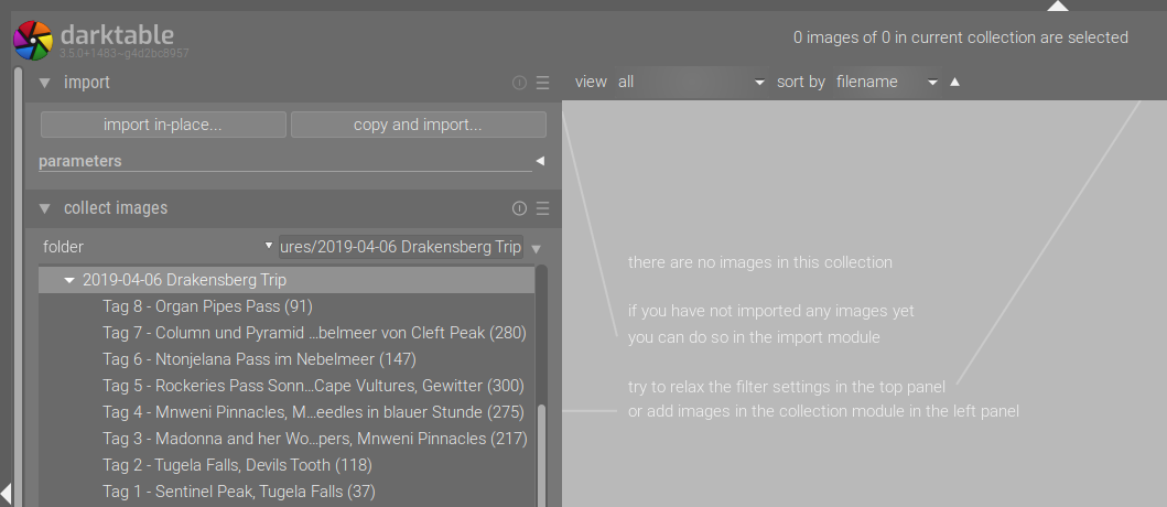 Lighttable - no images are shown in collection of subfolders · Issue #8524 · darktable-org ...