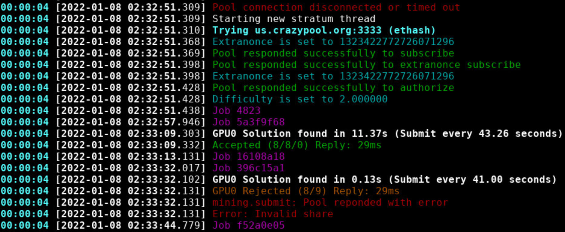 1.36 "Have not received response from pool" error · Issue #212 · sp-hash/TeamBlackMiner · GitHub